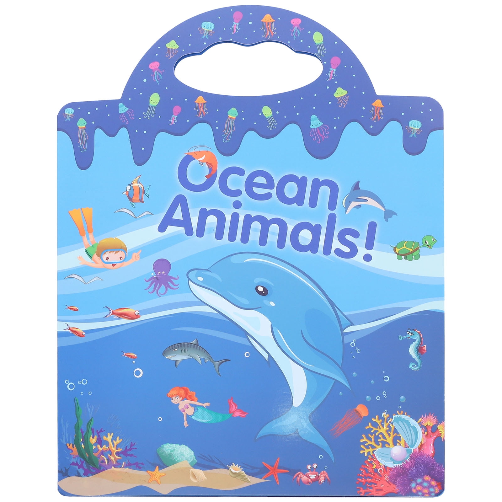 Weis DIY Sticker Book Ocean Animal Sticker Book Funny Sticker Book ...
