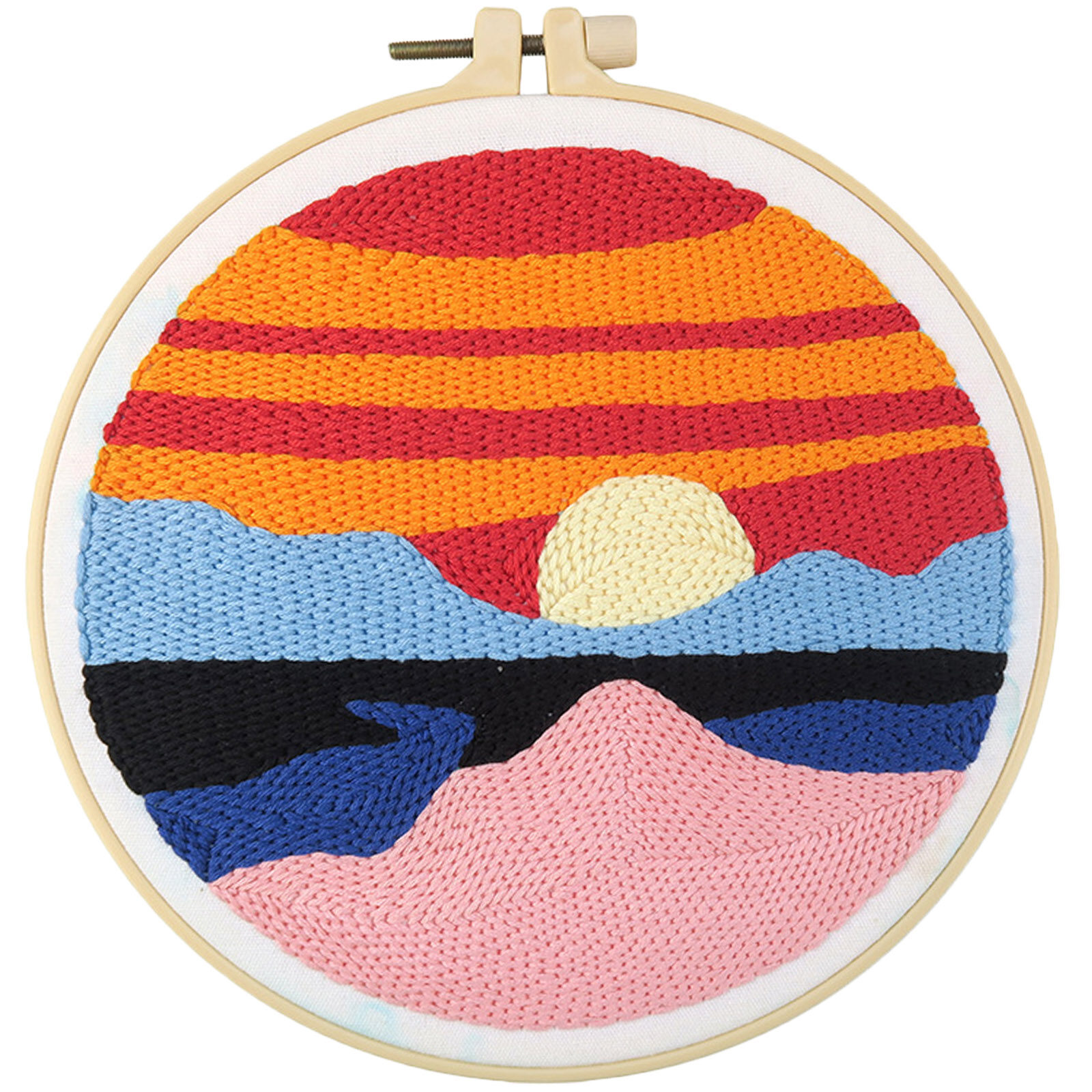 Weis Punch Needle Kit Punch Needle Fabric Sewing Needle Tools for ...