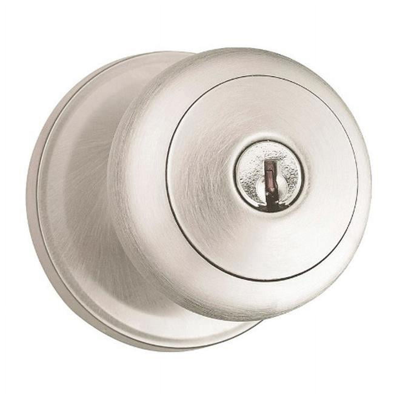 Weiser 9GA5310-108 Troy Entry Knob Lock Satin Nickel - Walmart.com