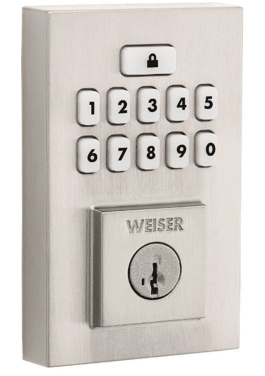 Weiser SmartCode Satin Nickel - Walmart.com