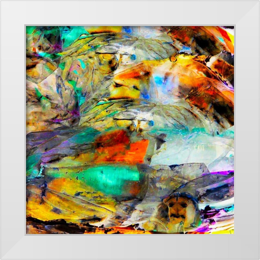 Weisman, Gerd 15x15 White Modern Wood Framed Museum Art Print Titled ...