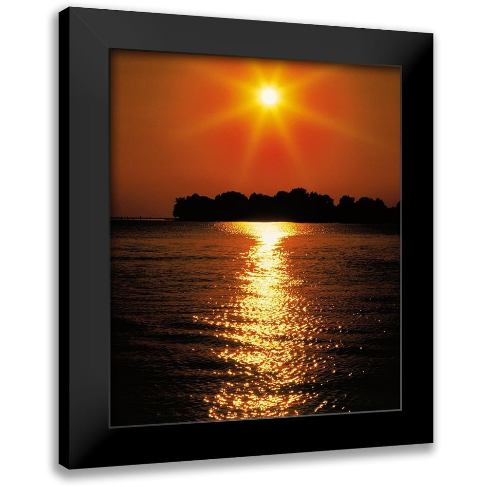 Weissing, Gerd 12x14 Black Modern Framed Museum Art Print Titled - LAKE ...