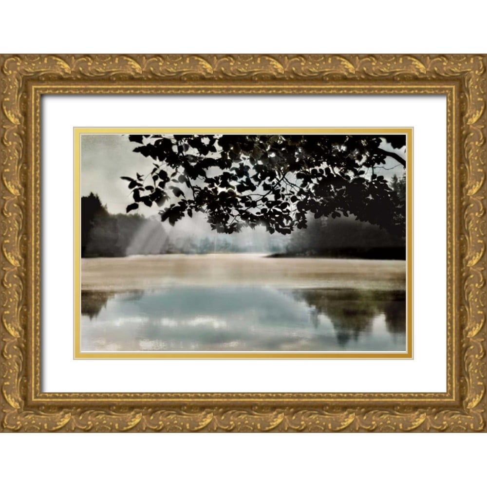 Weisz, Irene 18x13 Gold Ornate Wood Framed with Double Matting Museum ...