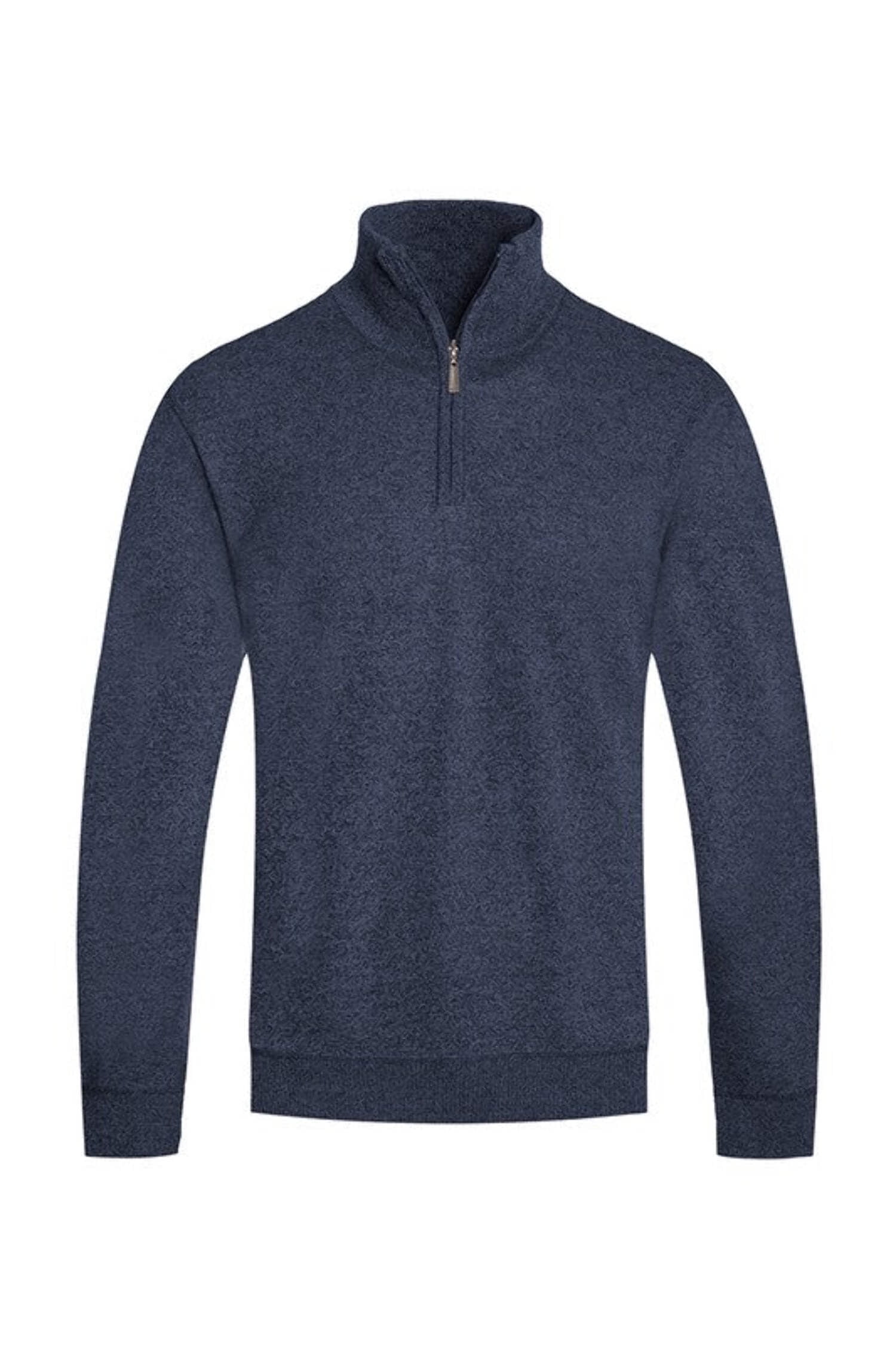 Weiv Mens Knit Quarter Zip Sweater - Walmart.com