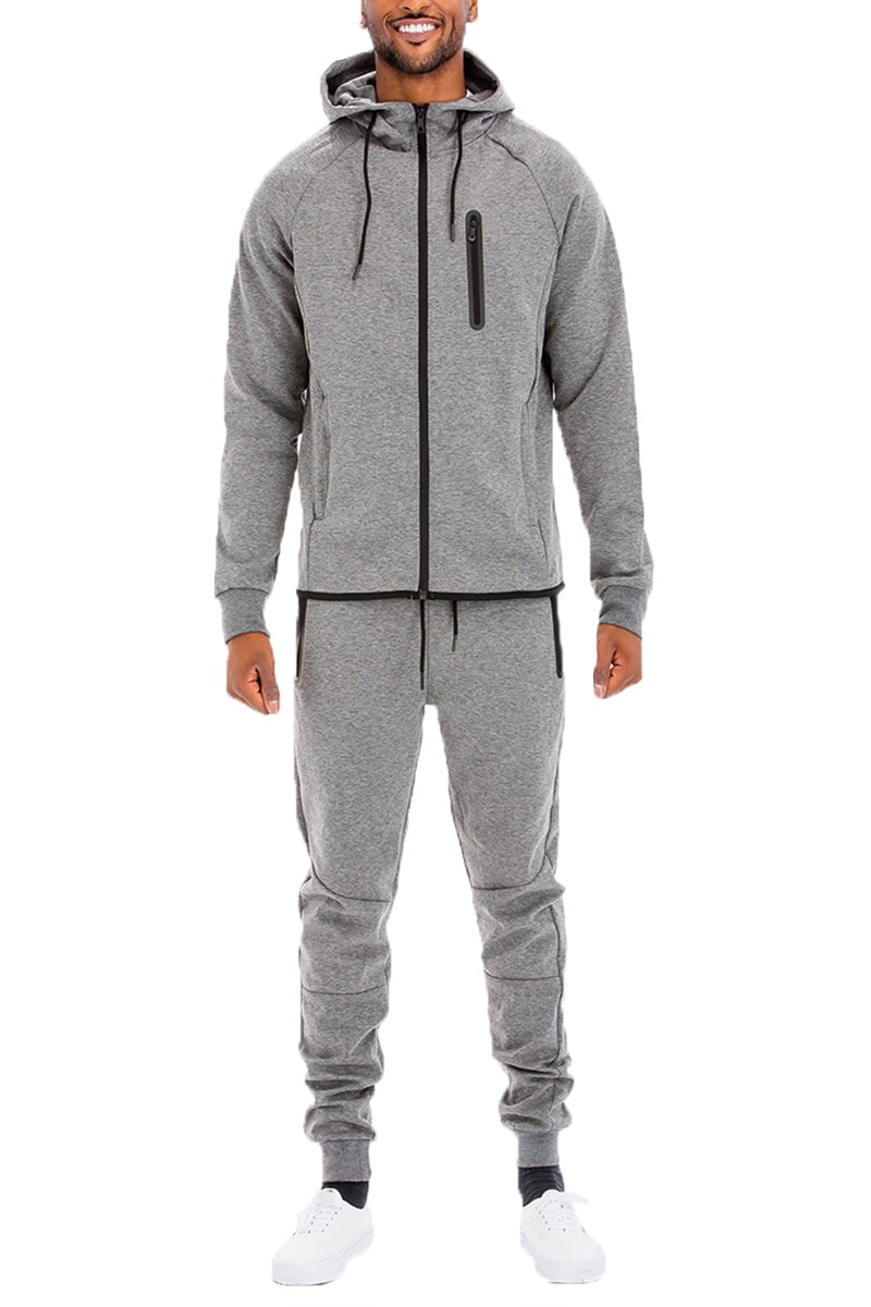 Weiv Performance Plus Men's Adult Tech Suit Matching Track Suit ...