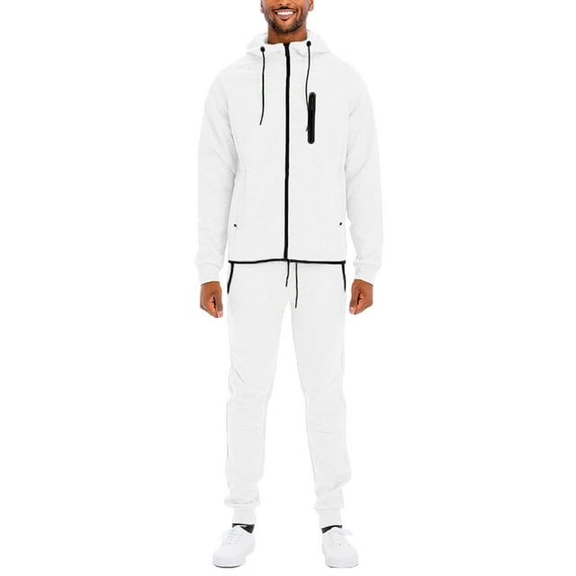 Weiv Performance Plus Men's Adult Tech Suit Matching Track Suit ...