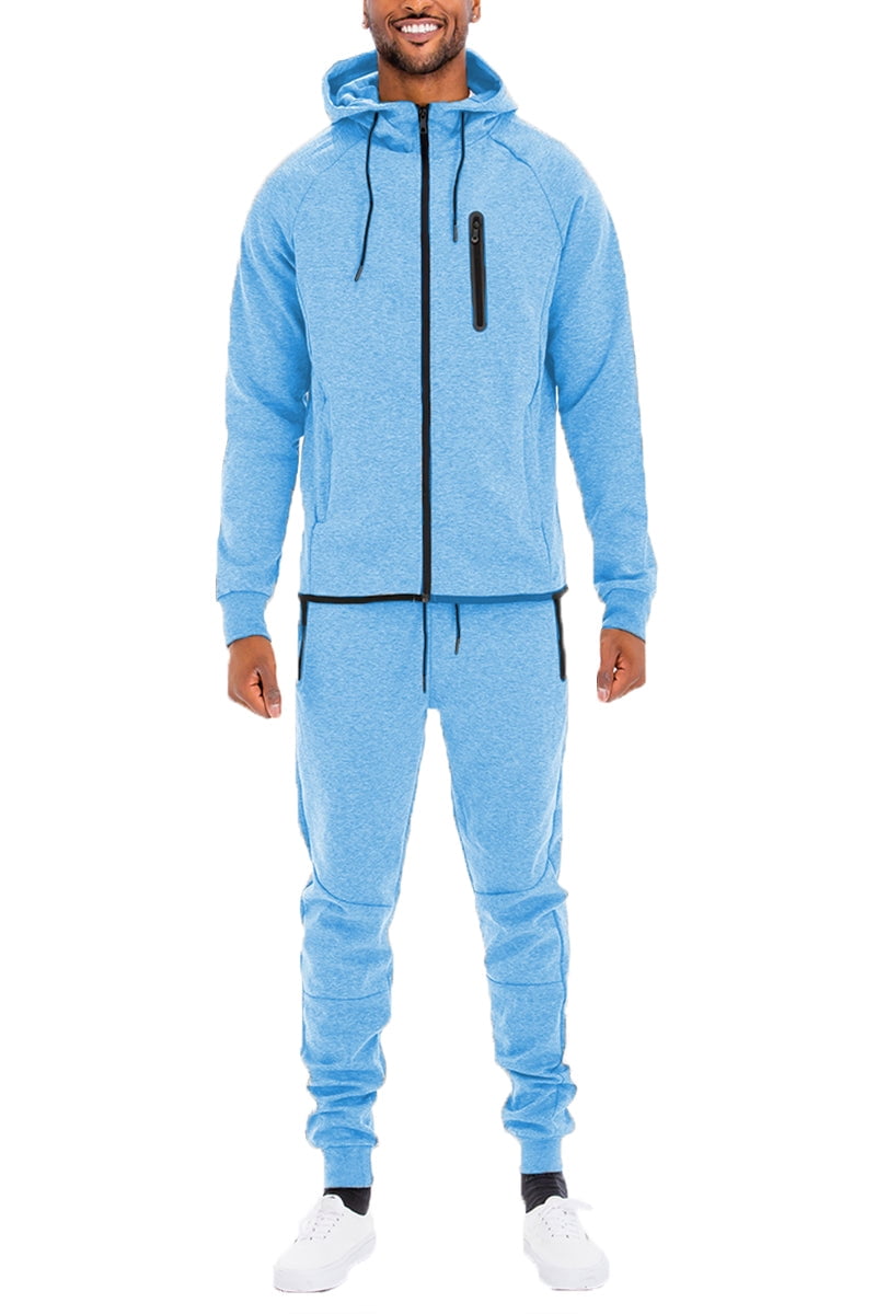 Weiv Performance Plus Men's Adult Tech Suit Matching Track Suit ...