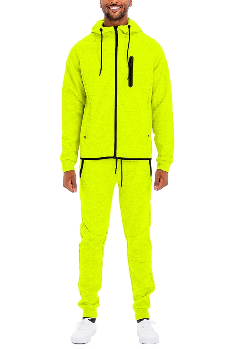 Weiv Performance Plus Men's Adult Tech Suit Matching Track Suit ...