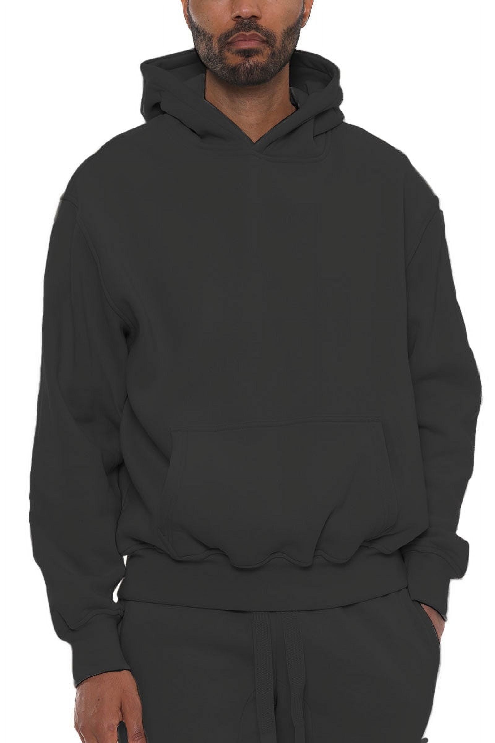 Weiv Premium Cotton Blend Long Sleeve Hoodie Jacket Sweater - Walmart.com