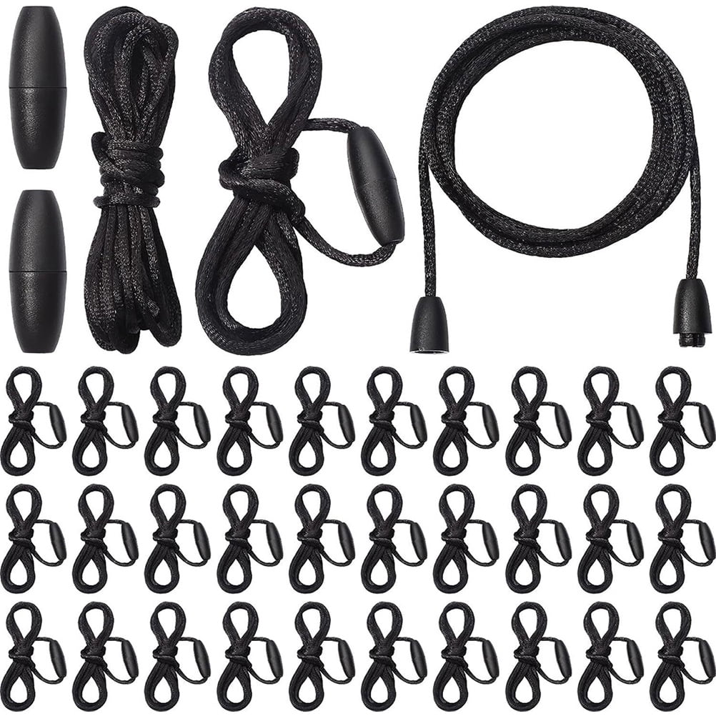 Weiwei 1 Set of Breakaway Clasps Plastic Bead Barrel Connectors Lanyard ...