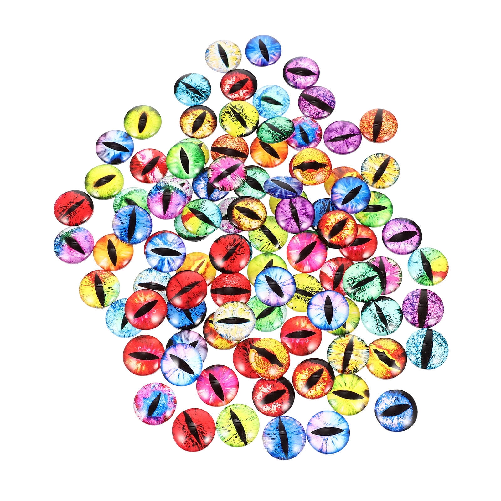 Weiwei 100pcs 20mm Mixed Style Dragon Eyes for Doll Making and Jewelry - Walmart.com