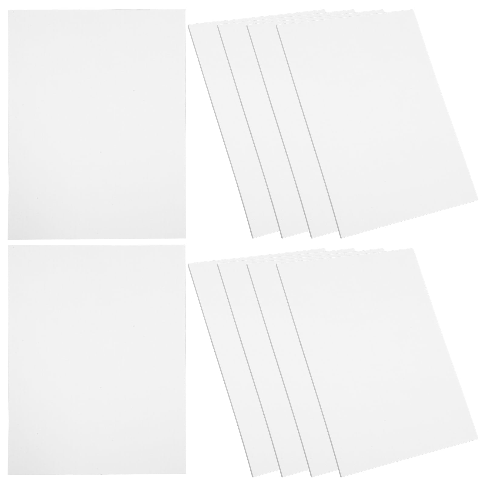 10Pcs Foam Poster Board Large Foam Board Multi-Function Blank Foam ...