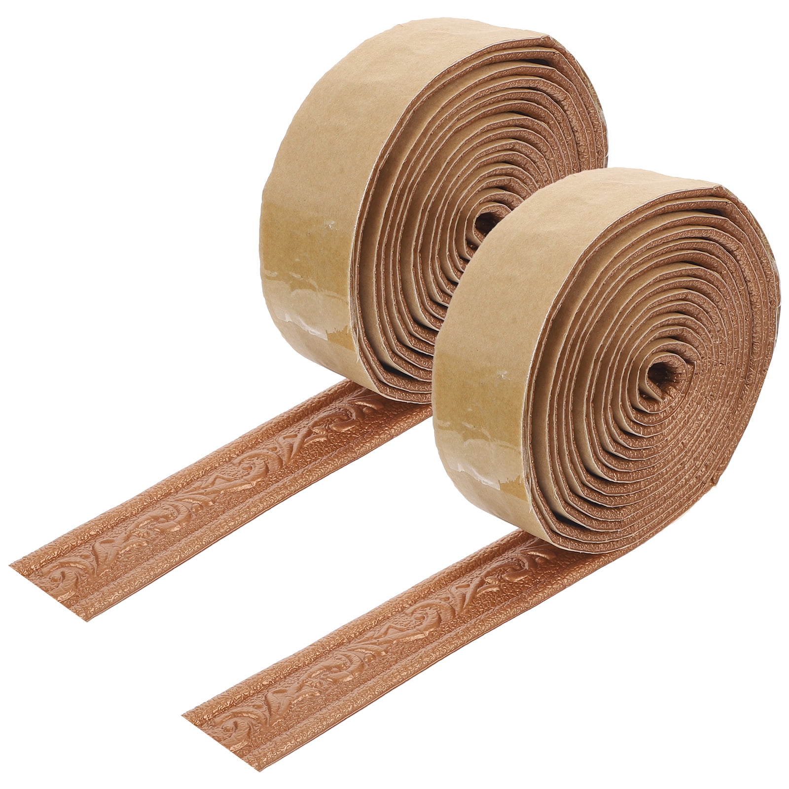 Weiwei 2 Rolls Self-adhesive Trim Caulk Strip for Ceiling Molding ...