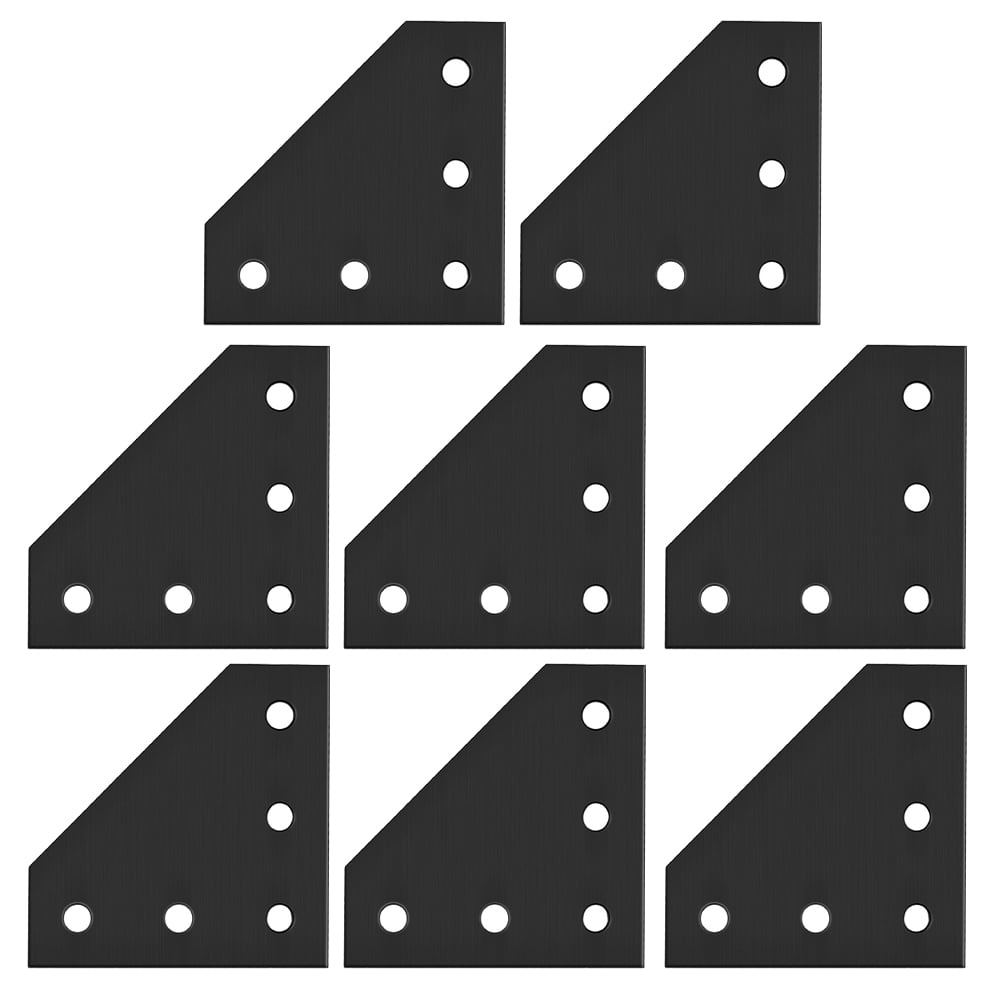 Weiwei 8Pcs Alloy Corner Bracket Plates for 2020 Series Aluminum ...