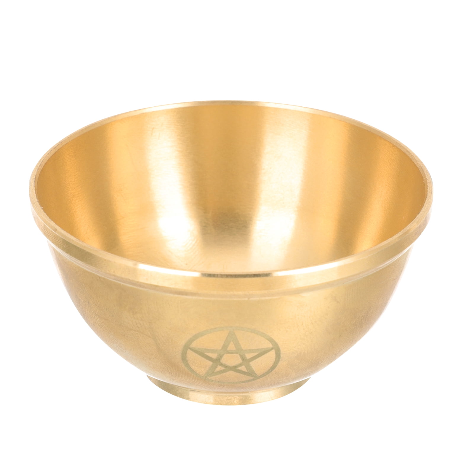 Weiwei Brass Altar Ritual Bowl Three-phase Month Bowl Altar Furnishing ...