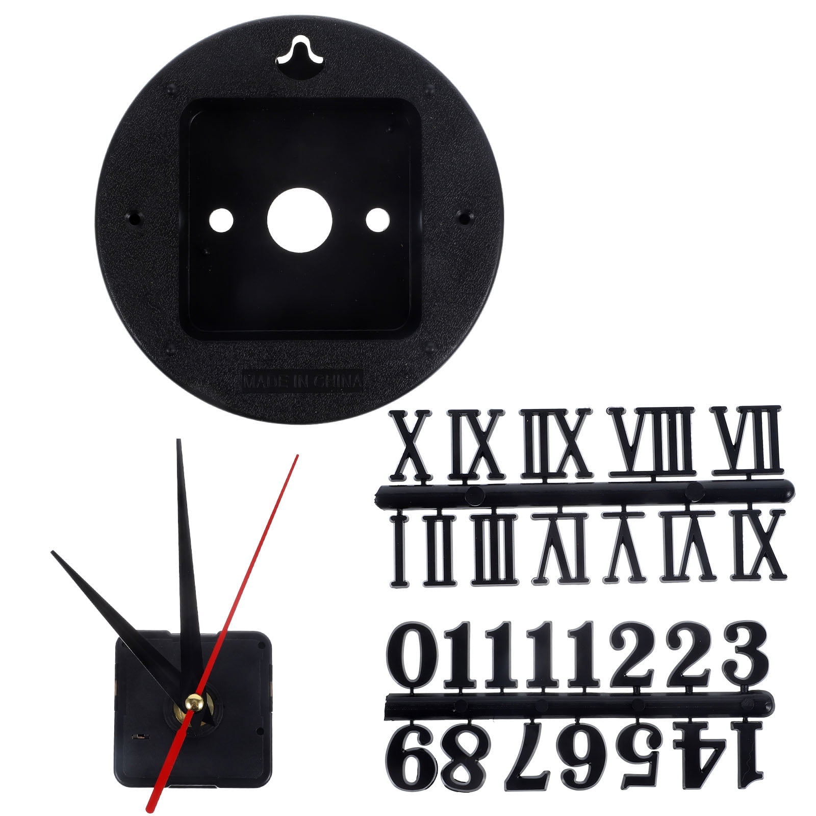 Weiwei Clock Mechanism Replacement Set DIY Wall Clock Kit - Walmart.com