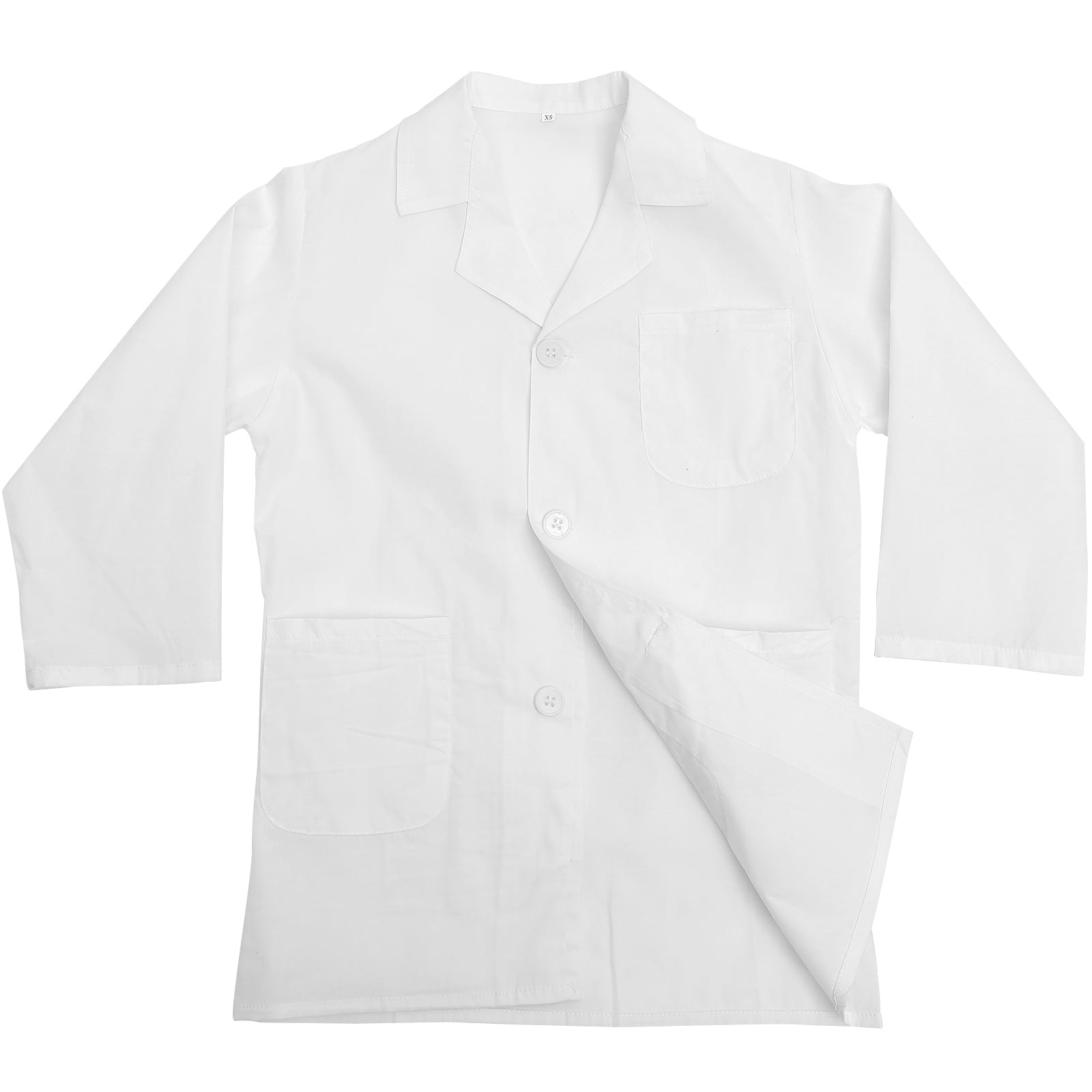 Kids Lab Coat White Scientist Coat Costume for Role Play Accessory ...