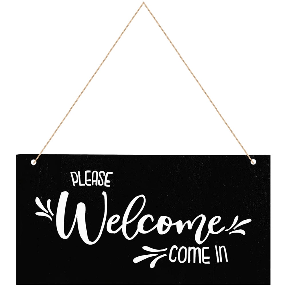 Weiwei Meeting in Progress Sign Welcome Door Sign Office Reversible ...