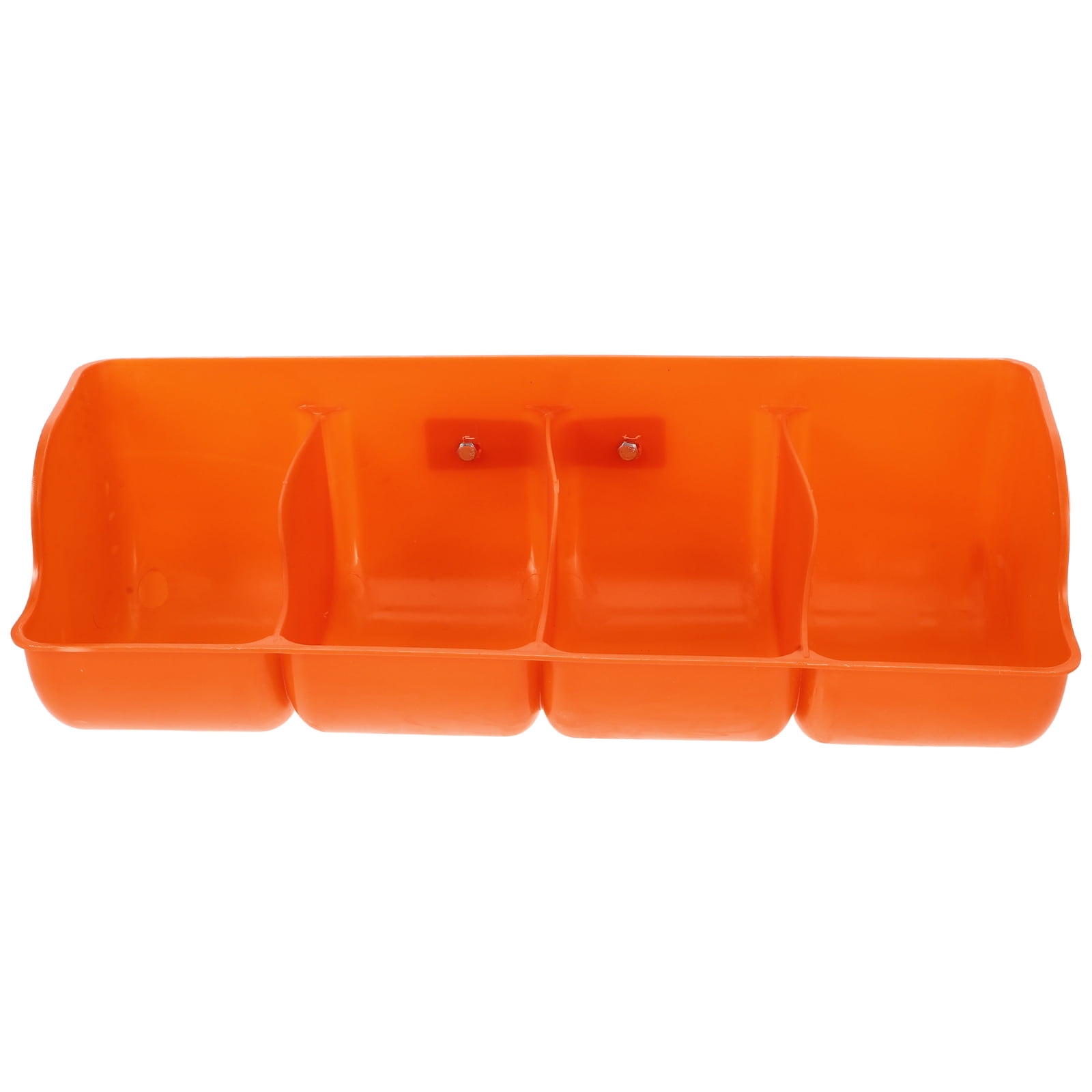 Mountable Livestock Feeding Trough Multi-Compartments Pig Feeder ...