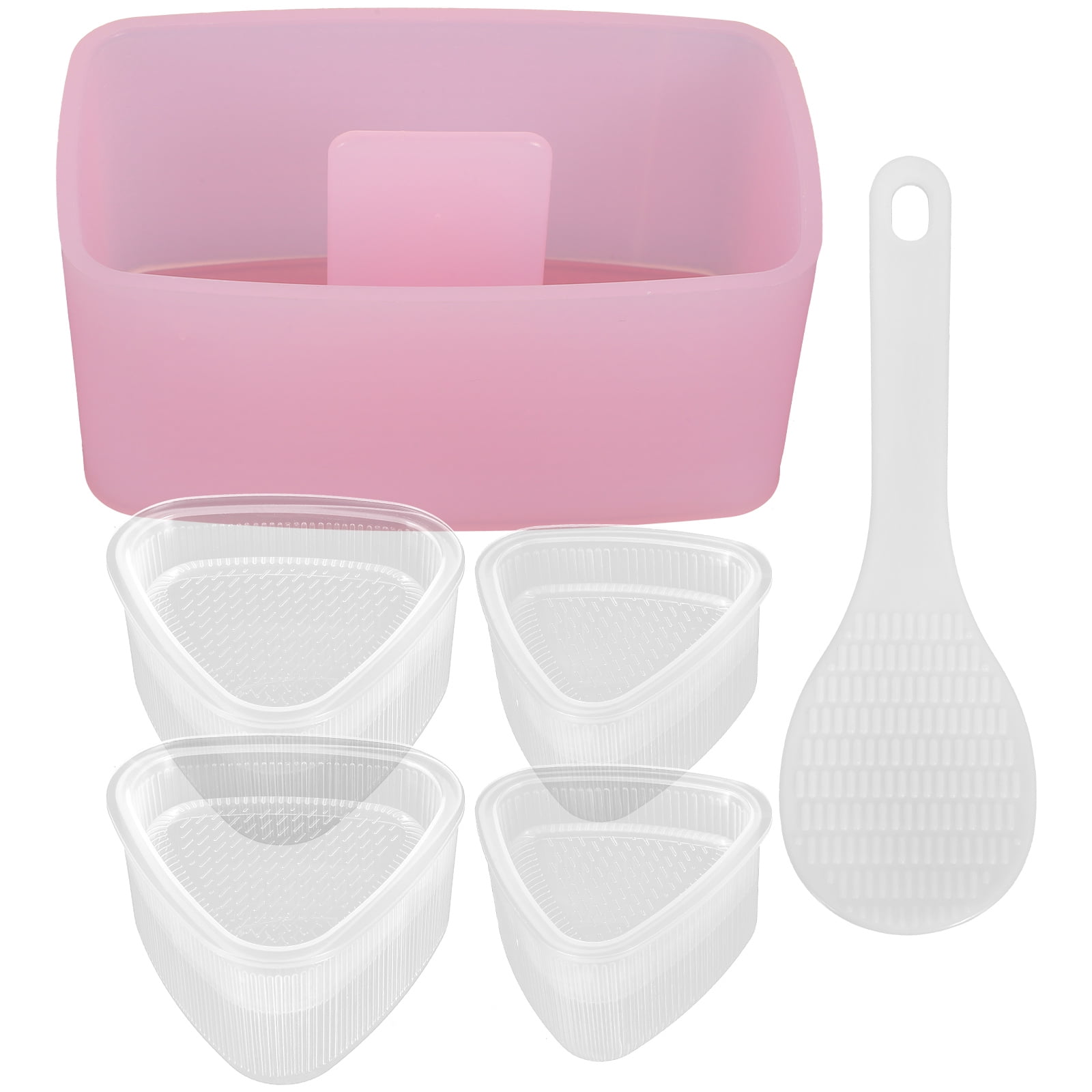 Weiweiguan 1 Set of Sushi Mold Kit Nonstick Musubi Maker Onigiri Sushi ...