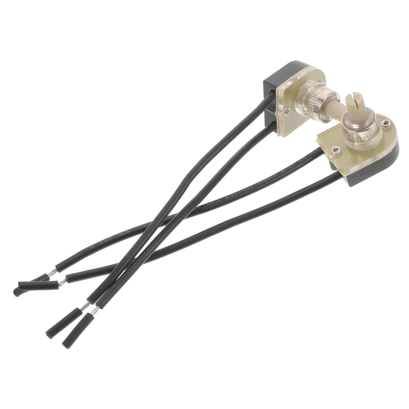 Weiweiguan 2Pcs Desk Light Knob Switch Table Knob Switch Dual-line ...