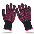 Weiwen High Heat Resistant BBQ Gloves, Non-Slip Silicone Grip Oven ...