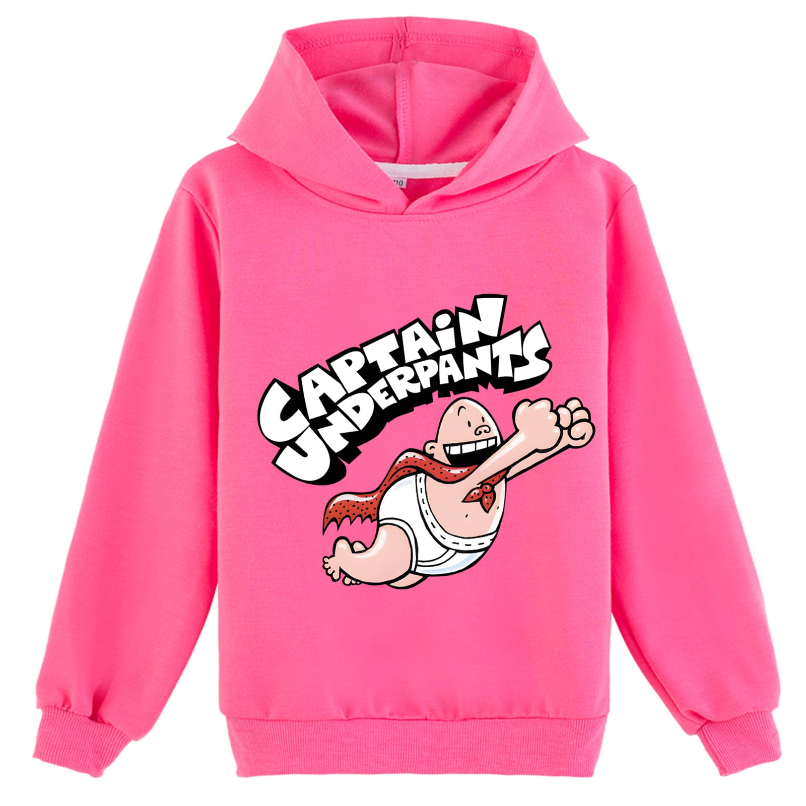 Wekeiyo Captain Underpants Kids Hooded Sweatshirt - Superhero Comic ...