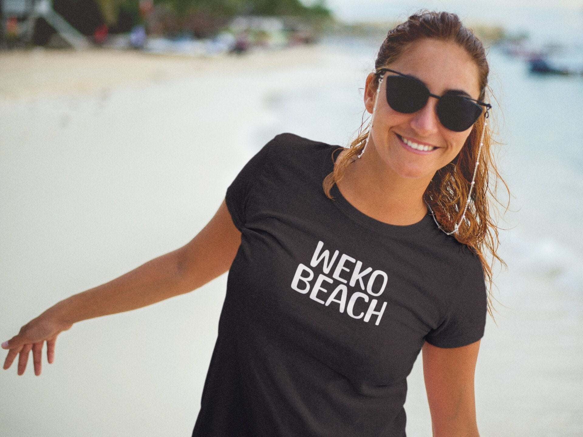 Weko Beach T-Shirt Lake Michigan Beach Vacation tee Weko Beach ...