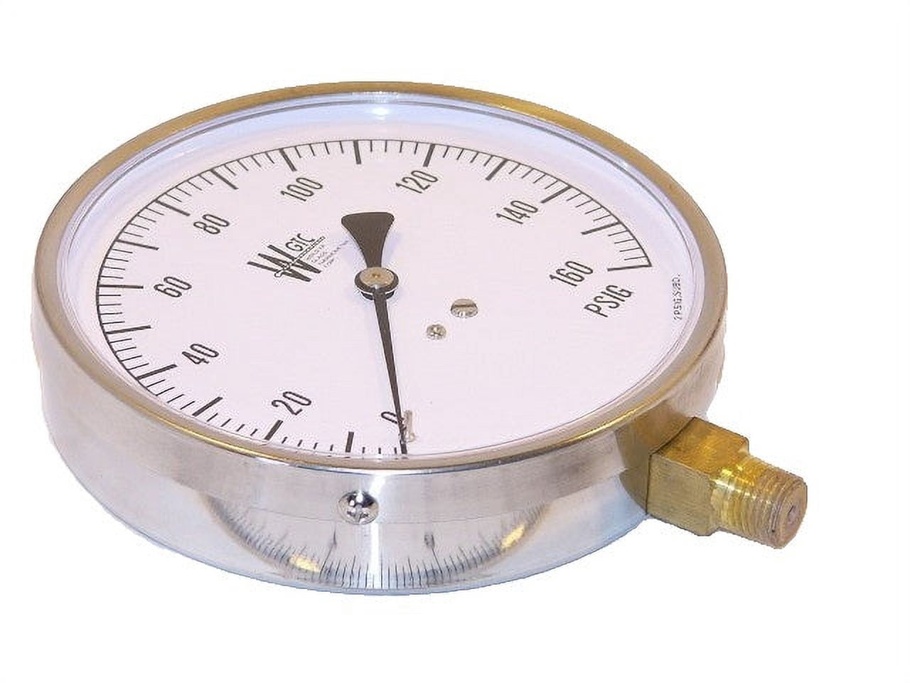 Weksler Ea14D - 4 1/2"Dial 0-160# 1/4"Npt Lwr - Walmart.com