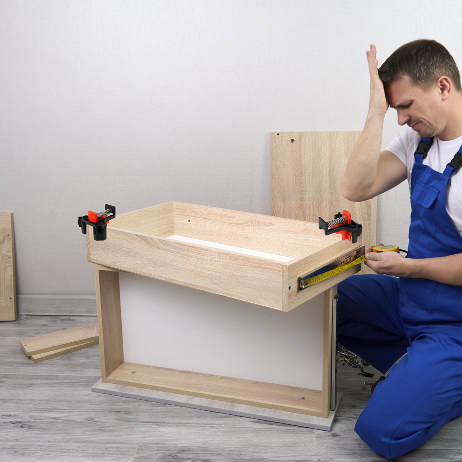 Wekvgz 12pcs 90 Degree Angle Clamps Adjustable Corner Clip Fixer ...