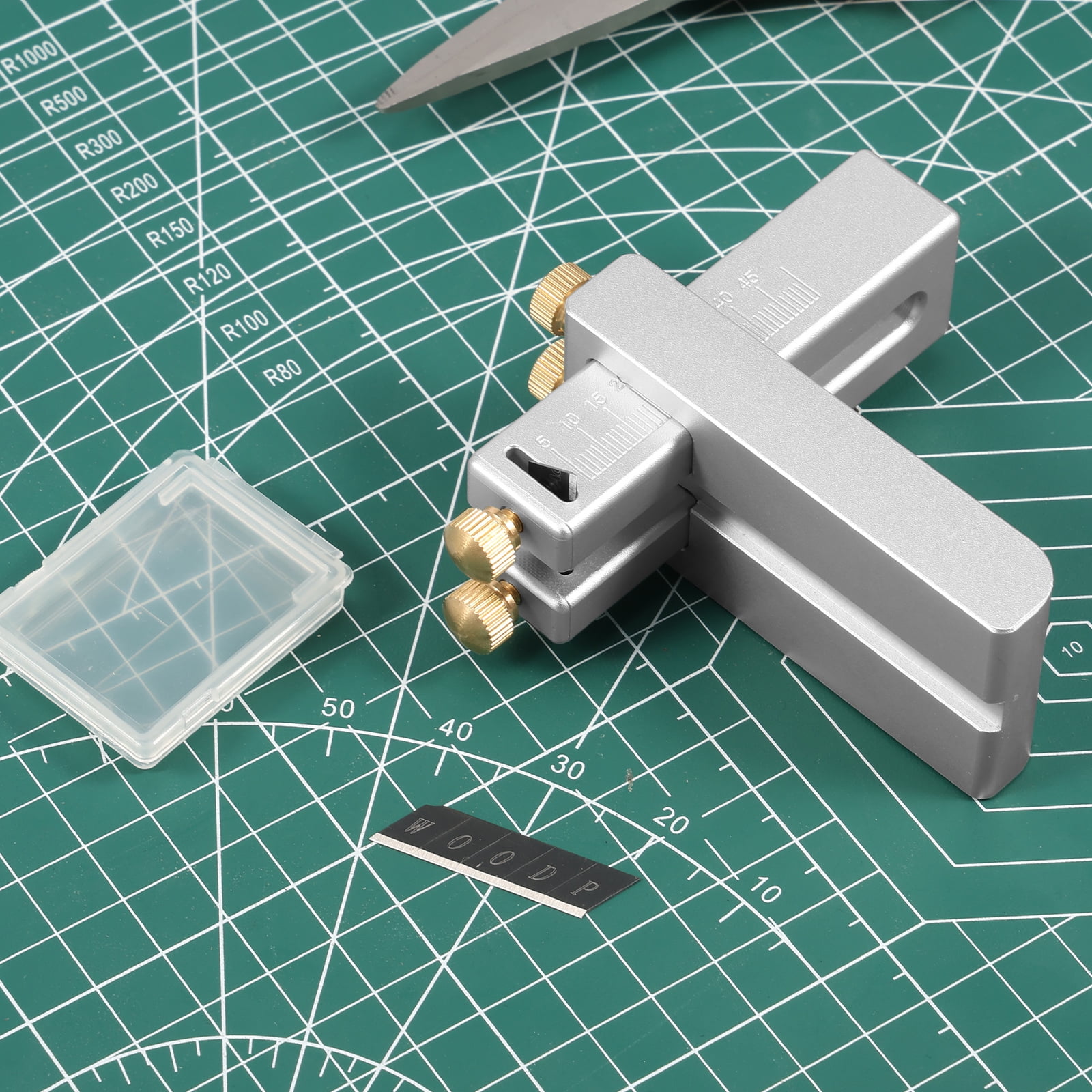 Wekvgz 2Pcs Aluminium Alloy Leather Strap Cutter With Grooved Handle ...