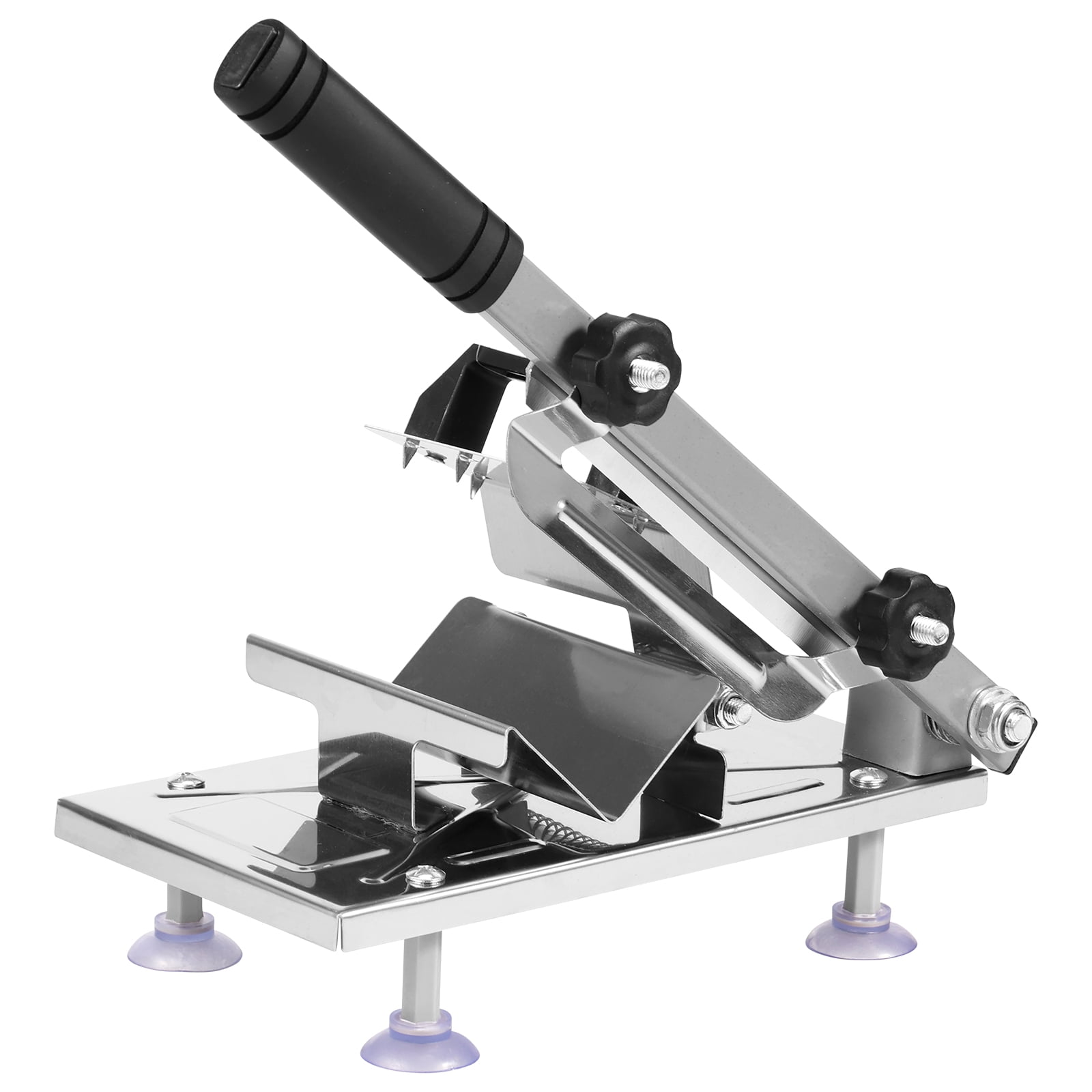 Wekvgz 2Pcs Frozen Meat Slicer Stainless Steel Manual Meat Slicer Meat ...
