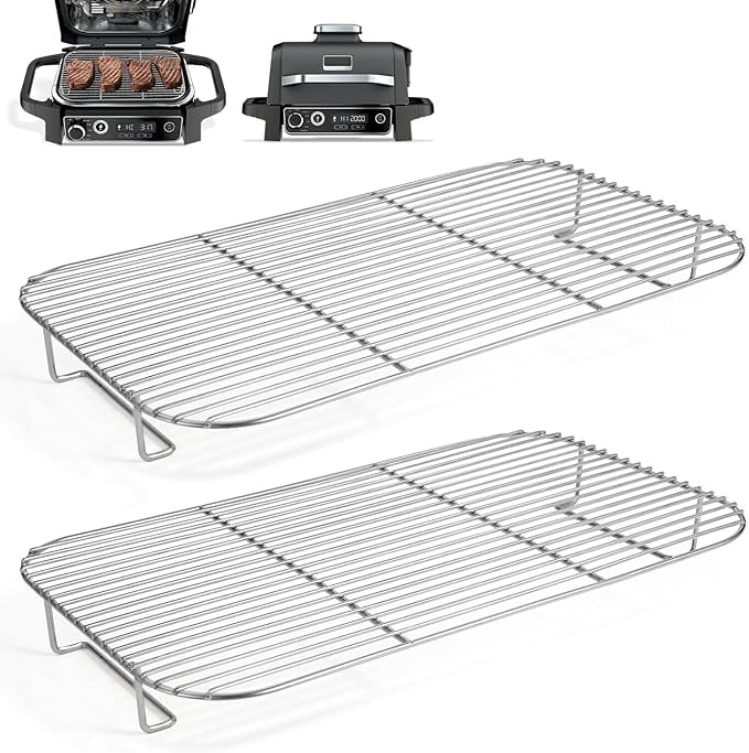 Wekvgz 2Pcs Roast Rack Compatible with Ninja Woodfire OG700 Series ...