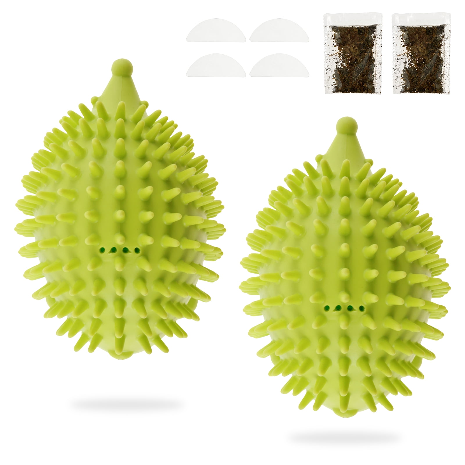 Wekvgz 4Pcs Hedgehog Shape Cat Corner Tickler for Cat Kitten Soft ...