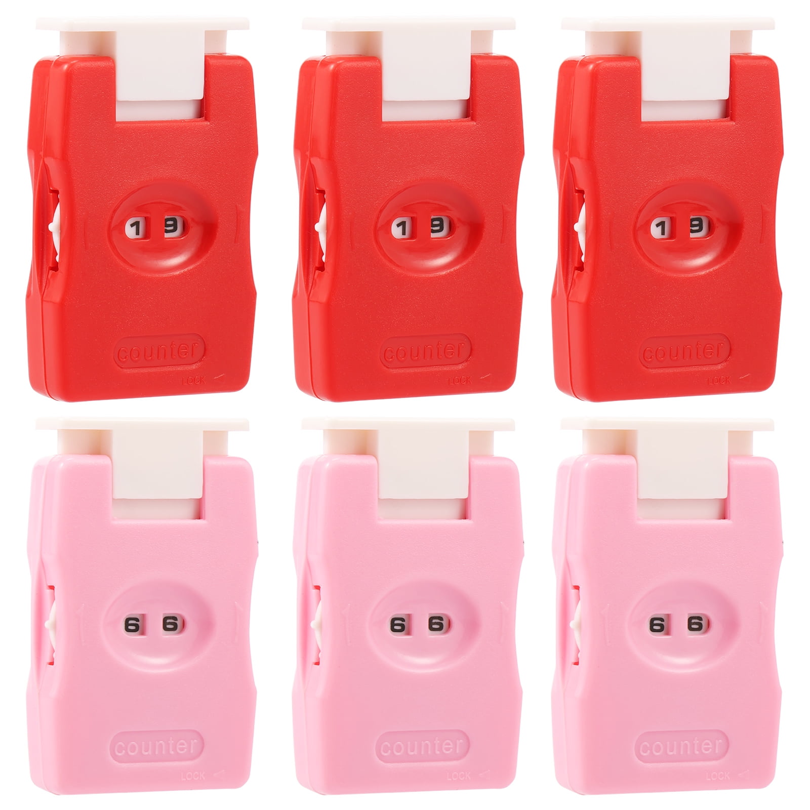 Wekvgz 6Pcs Knitting Counters Portable Mini Knitting Needle Marking ...