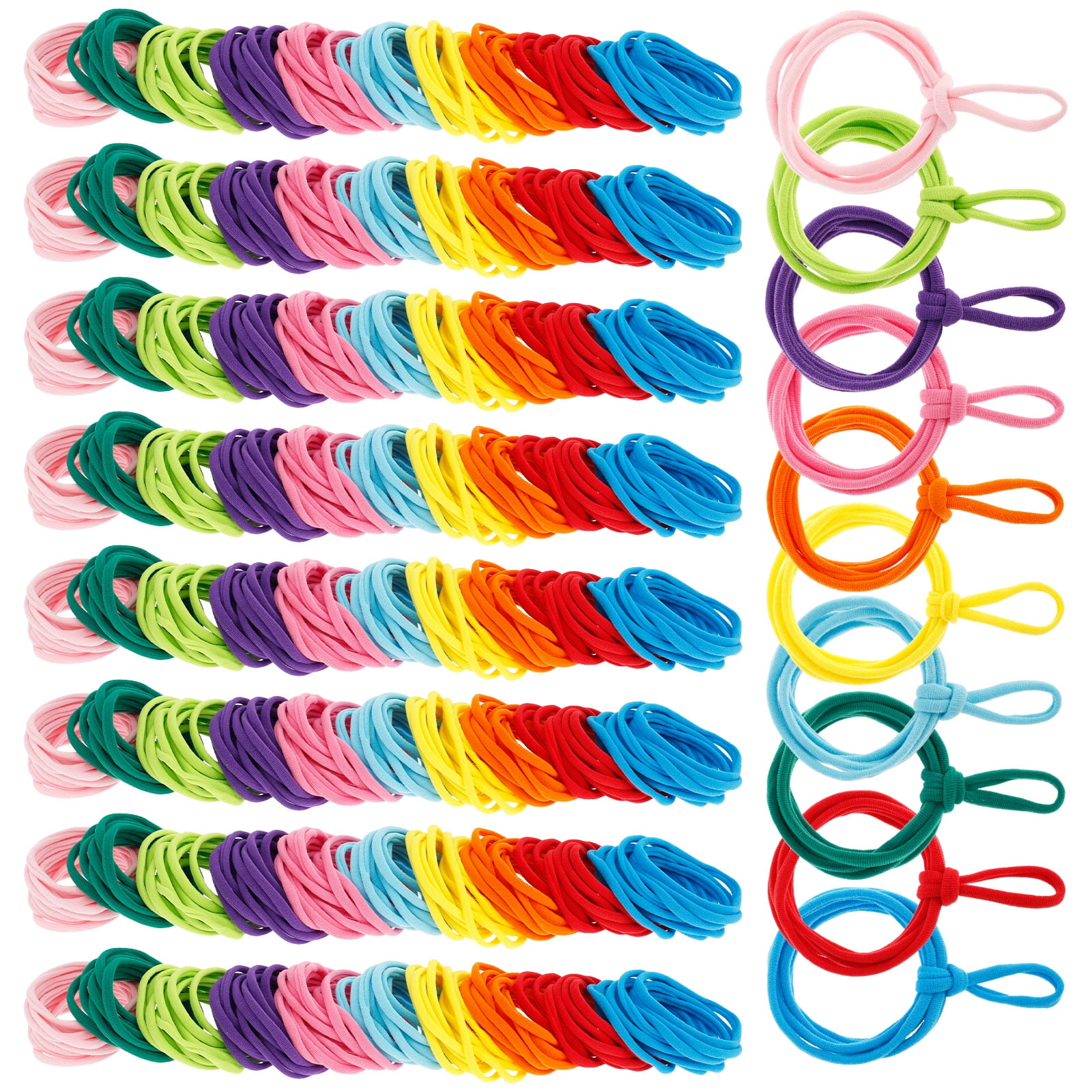 Wekvgz 800Pcs Weaving Loops 10 Colors Weaving Loop Kit Elastic ...
