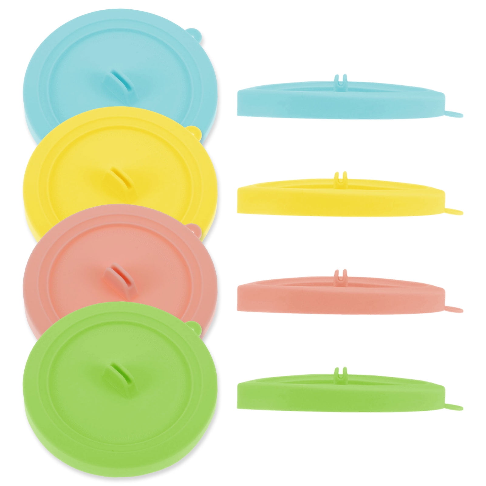 Wekvgz 8pcs Ice Cream Container Lid Silicone Ice Cream Container ...