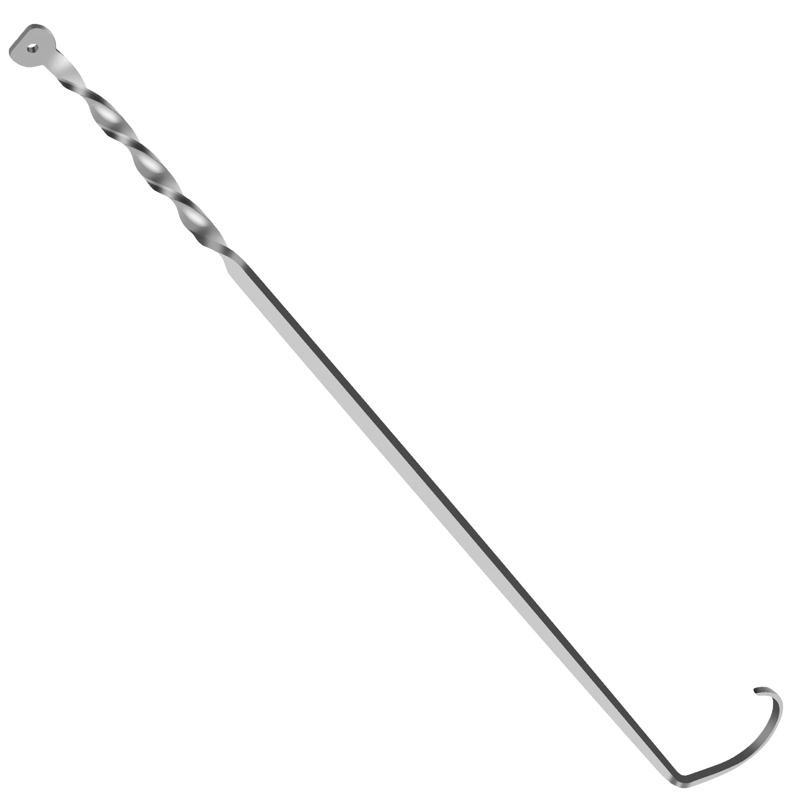 Wekvgz BBQ Food Flipper Stainless Steel Meat Flipper Hook Heat ...