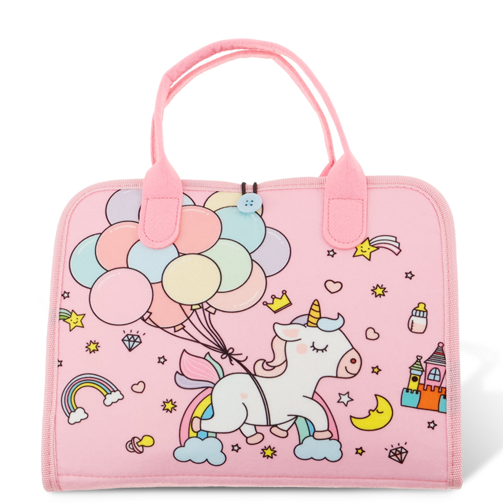 Wekvgz Baby Busy Board Sensory Board Toy Baby Felt Learning Board Soft ...