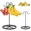 Banana Fruit Holder, Sturdy Bamboo Hanger Display for Home or Bar ...