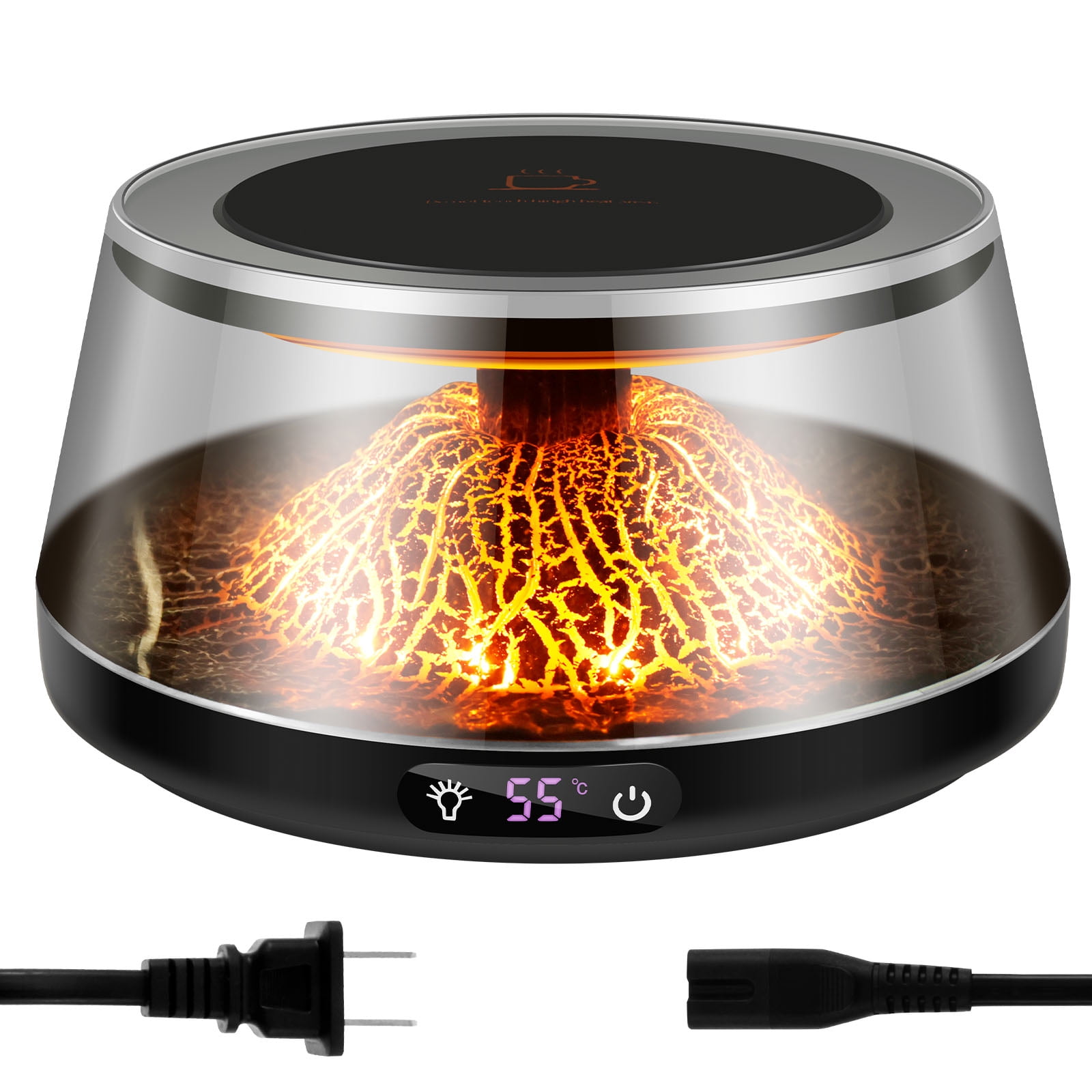 Wekvgz Coffee Mug Warmer Safe Electric Coffee Cup Warmer with Light ...