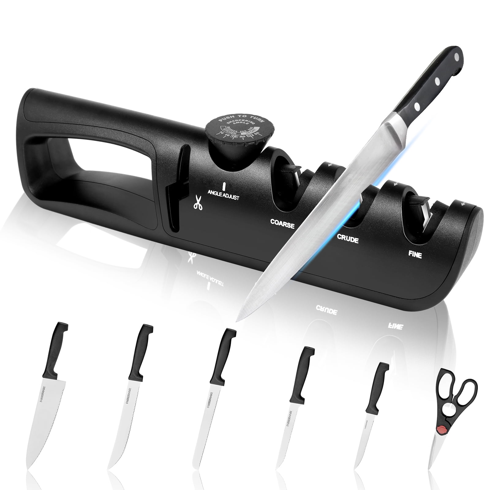 Wekvgz Cutter Sharpener 14°-24° Adjustable Cutter Sharpening Tool ...