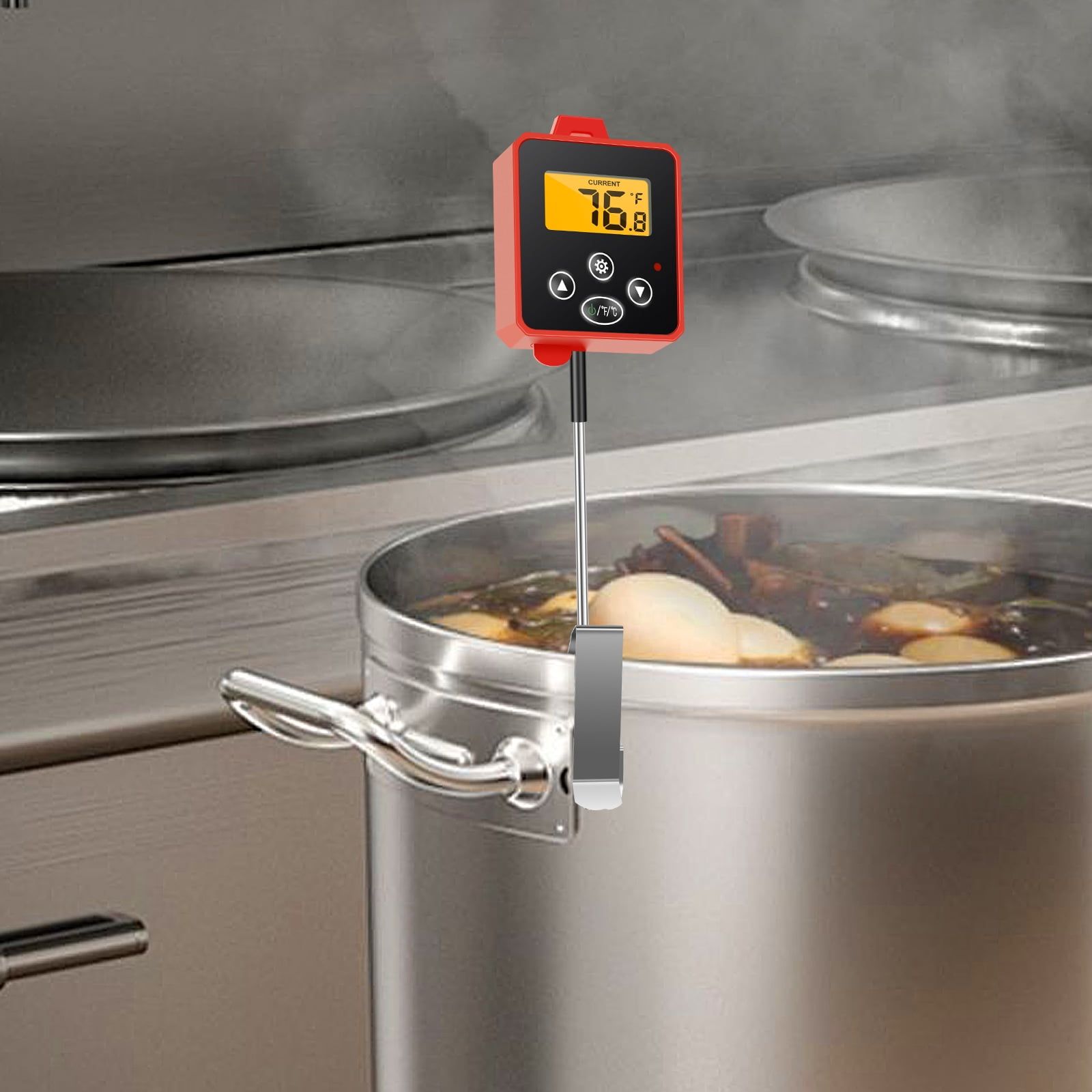 Wekvgz Digital Candy Thermometer Easy to Clean Versatile Food ...