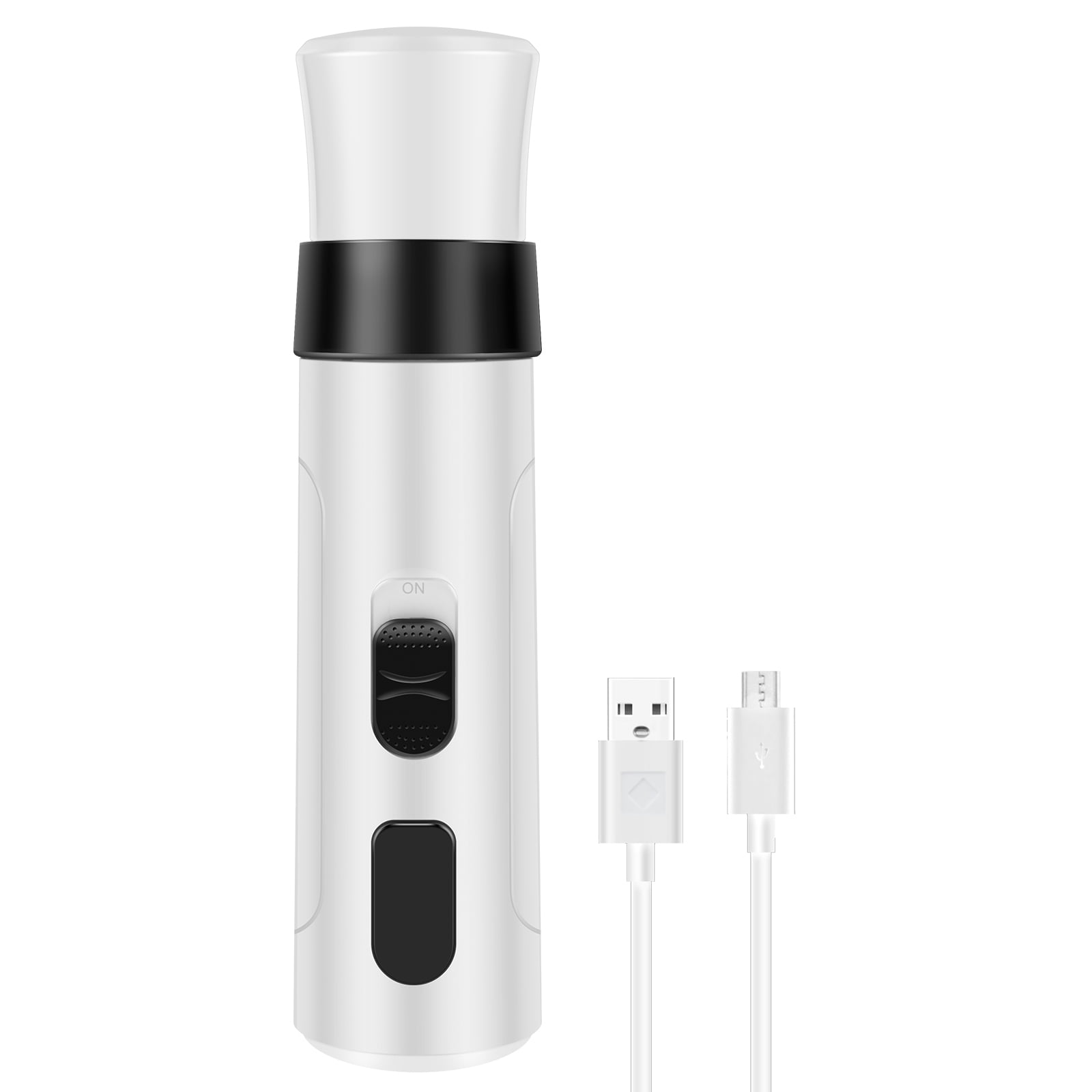 Wekvgz Dog Nail Grinder USB Rechargeable Dog Nail Trimmers 2 Speed ...