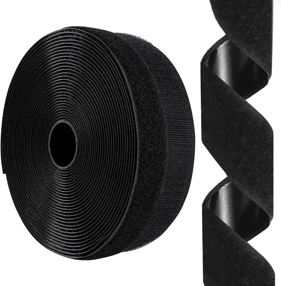 Wekvgz Fastener Roll Strip 1inch×32.8ft - Nylon Hook and Loop Tape Self ...
