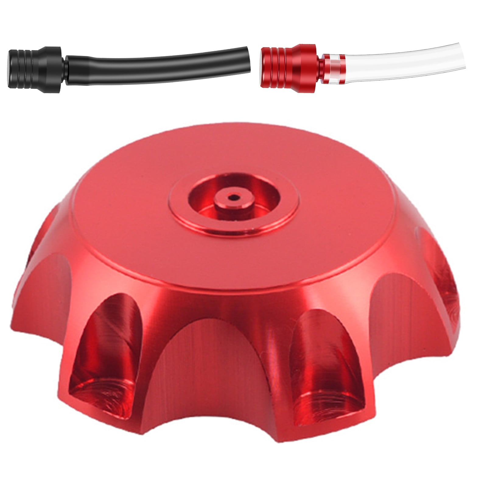 Wekvgz Gas Fuel Tank Cover CNC Gas Fuel Tank Cap with Ventilation Hose ...