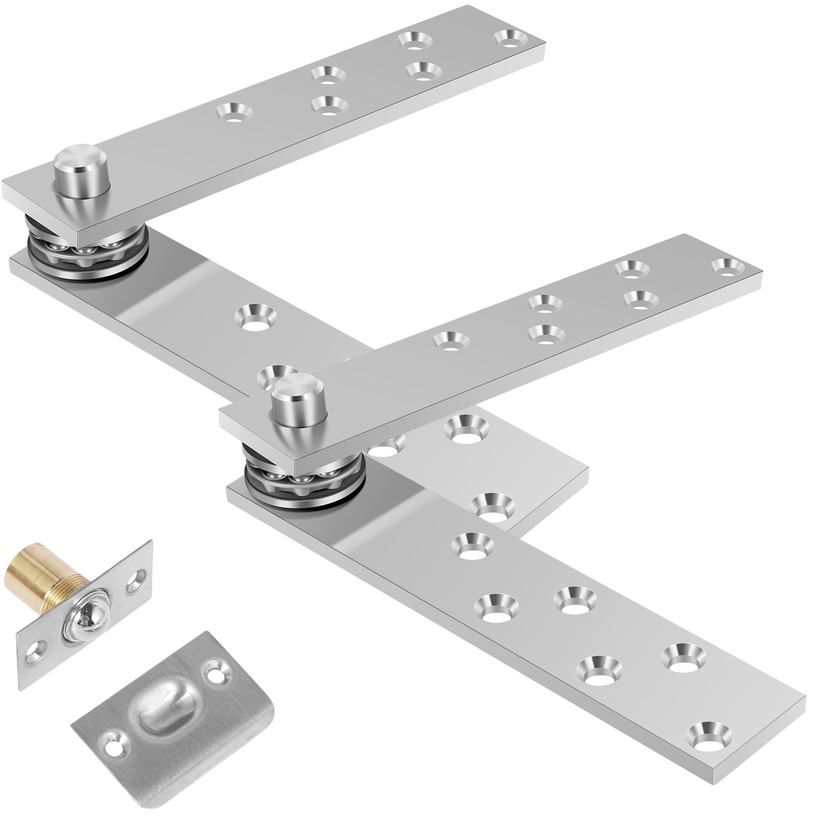 Wekvgz Heavy Duty Hinges 201 Stainless Steel Door Pivot Hinges 300lbs ...