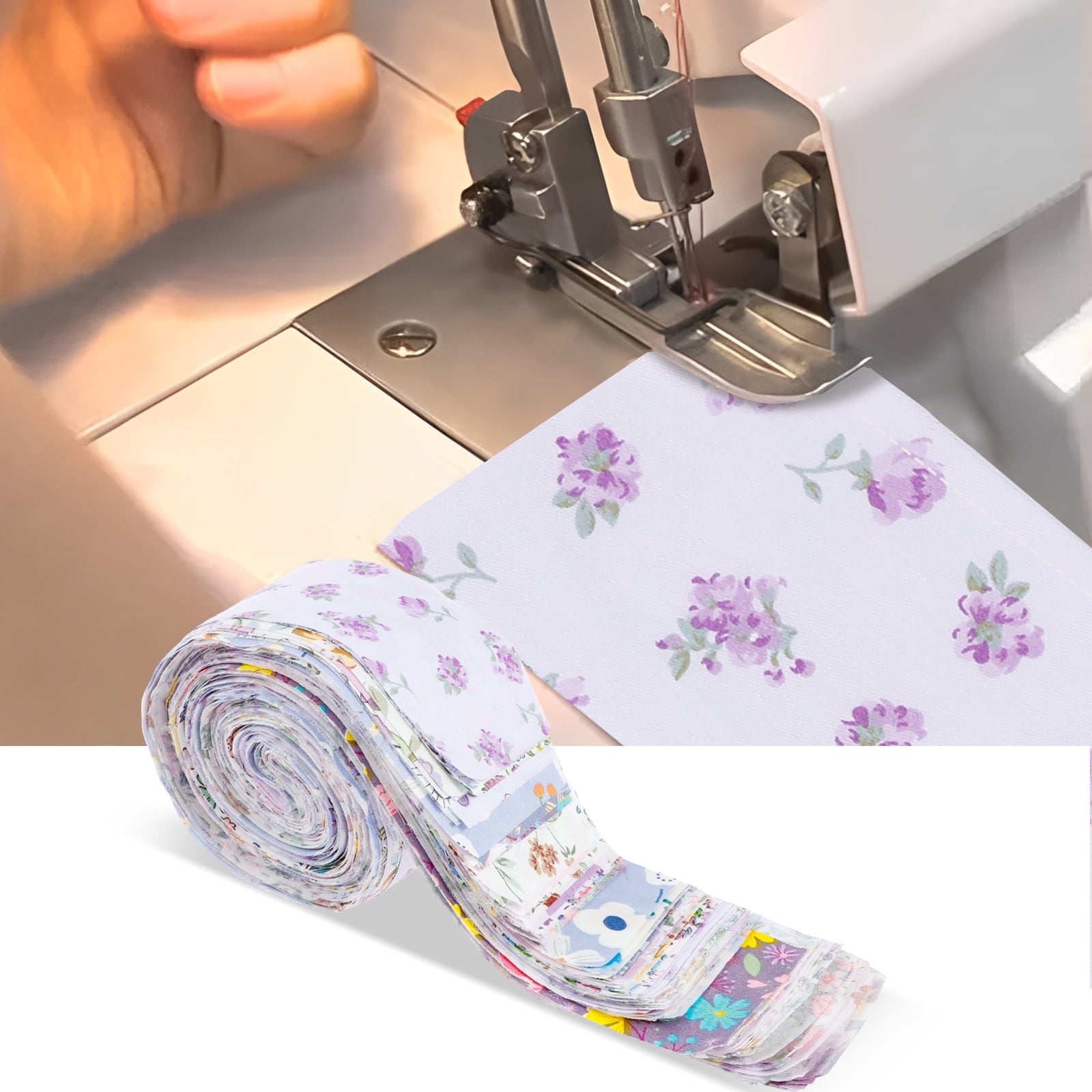 Wekvgz Jelly Roll Fabric Pretty Cut Strips Fashionable Jelly Roll ...