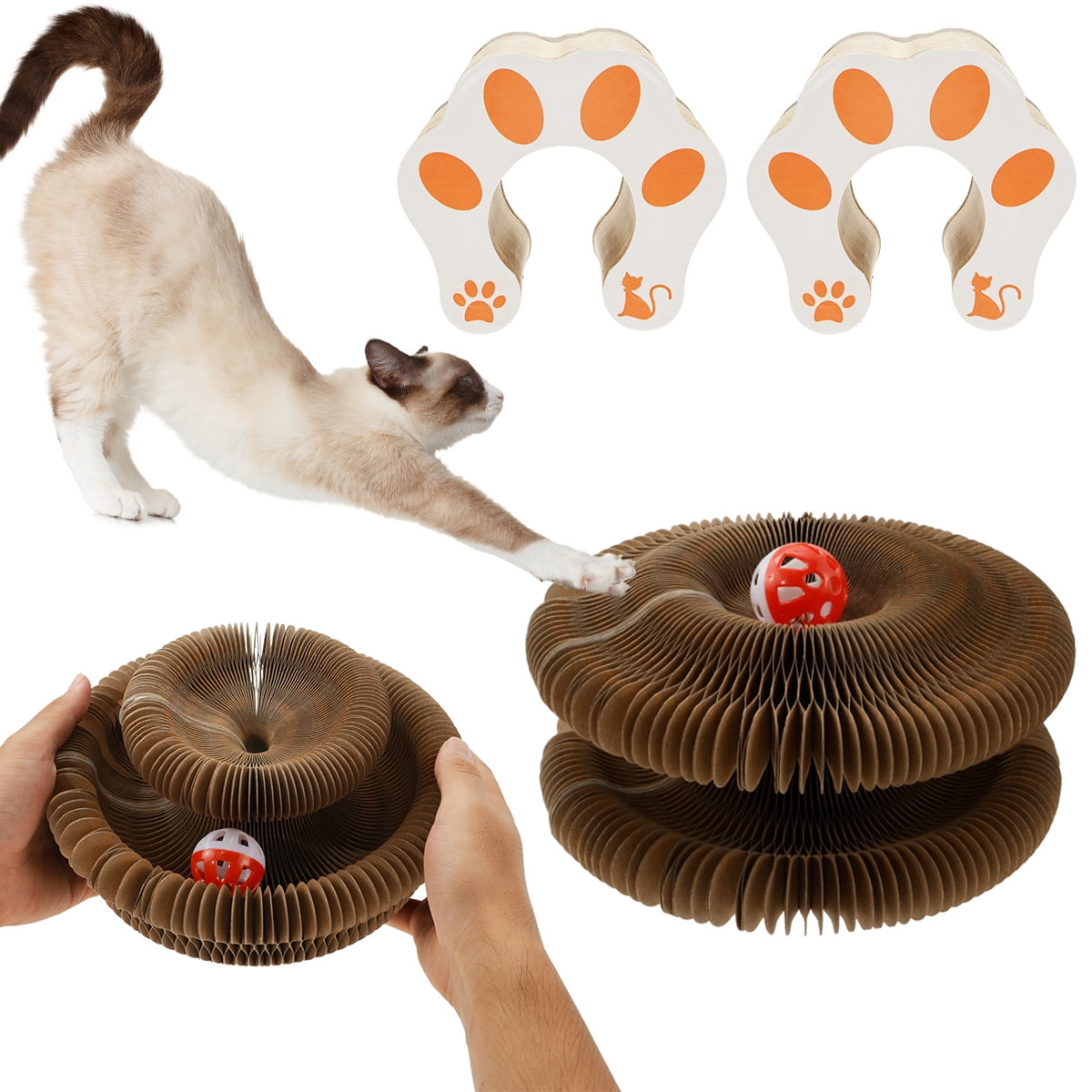 Wekvgz Organ Cat Scratcher Interactive Organ Cat Scratching Board with ...