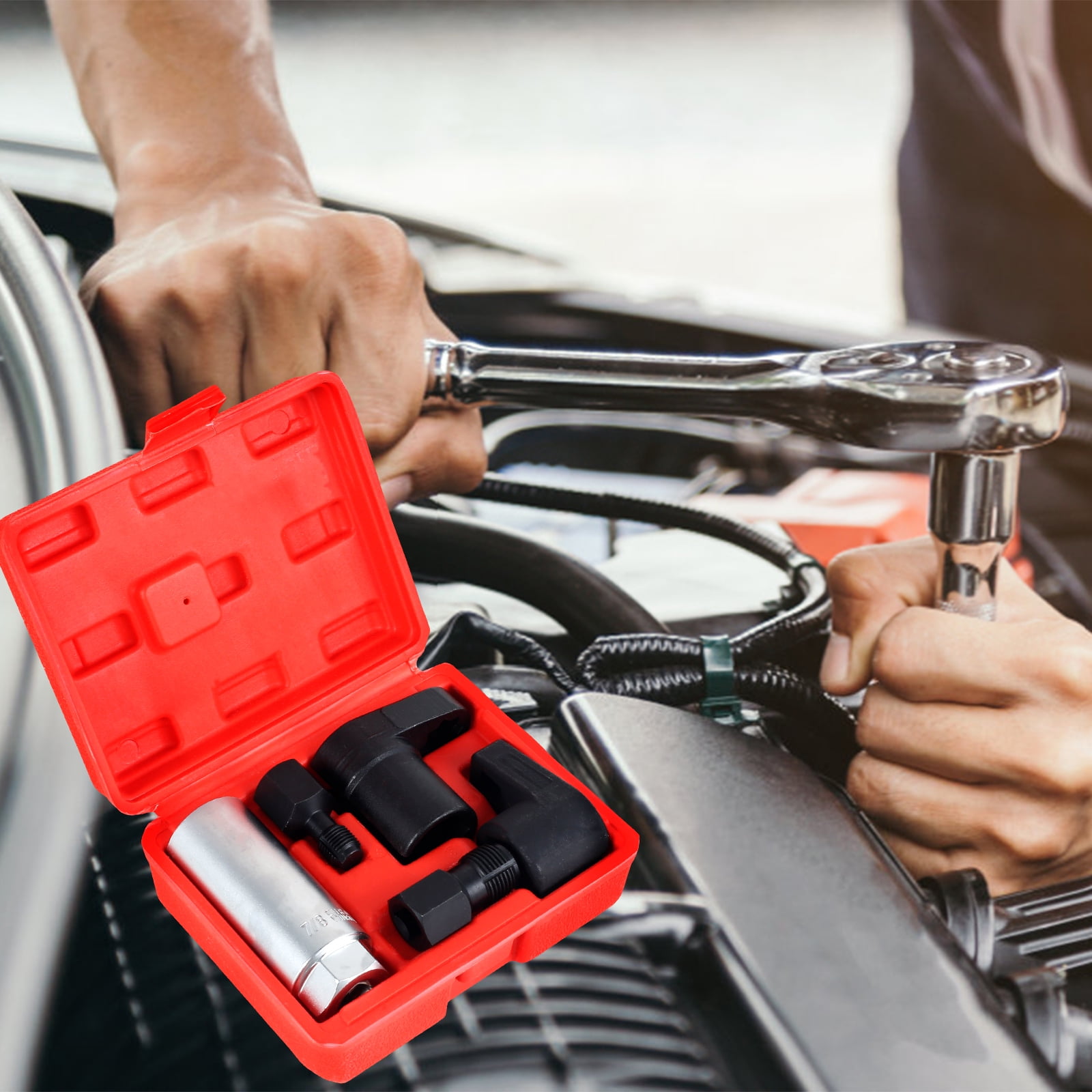 Wekvgz Oxygen Sensor Socket Set Metal Oxygen Sensors Rust Wear ...